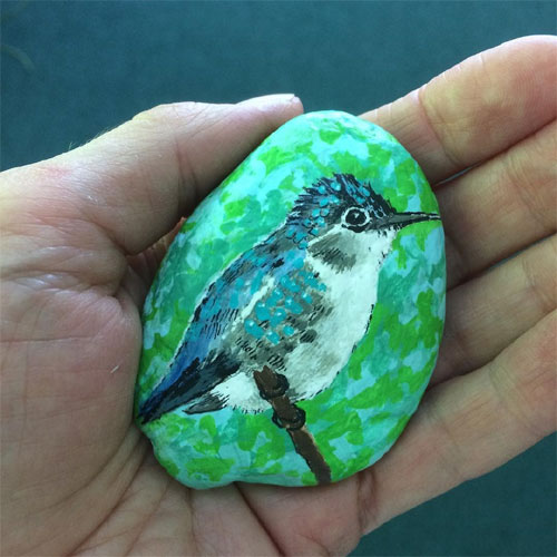 My Owl Barn: Hand-Painted Rocks With Simple Illustrations
