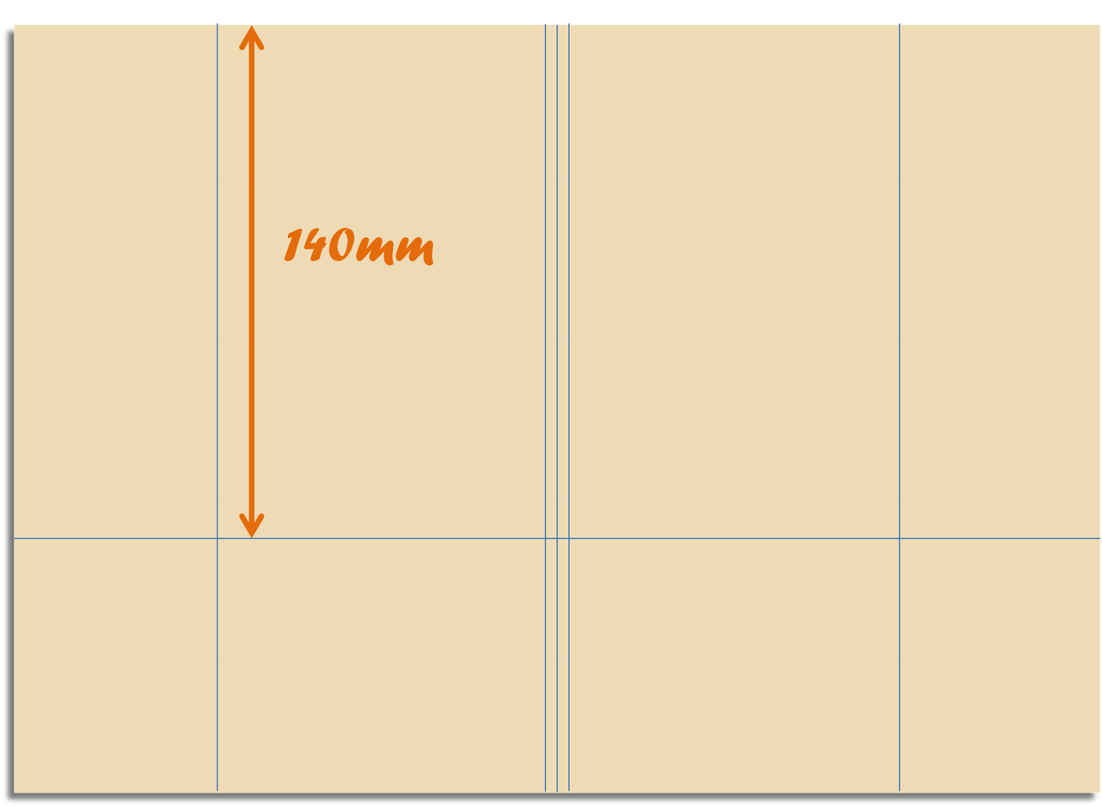 My Life All in One Place: DIY Field Notes size kraft file