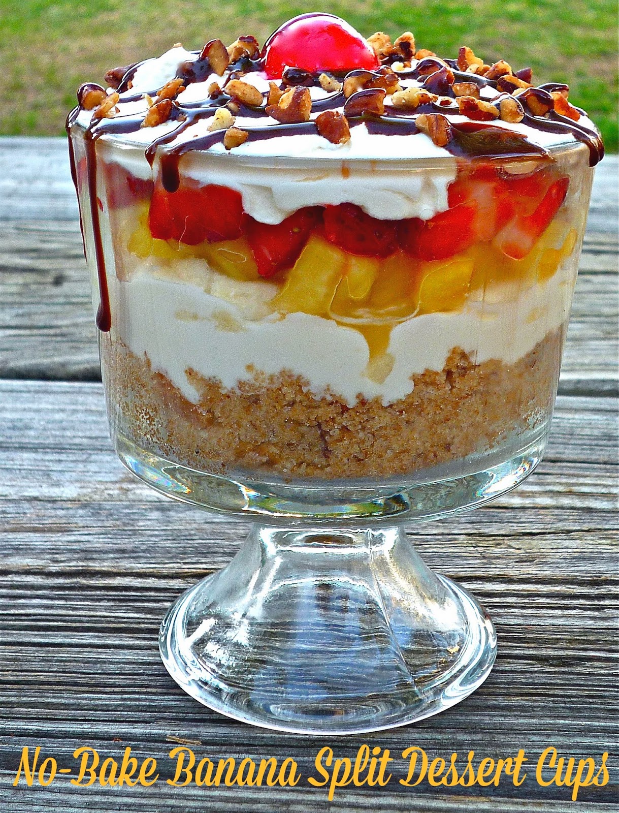 The Weekend Gourmet Dixie Crystals Springtime Sweets Sundaysupperfeaturing No Bake Banana