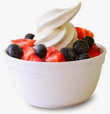 Frozen yogurt šumsko voće