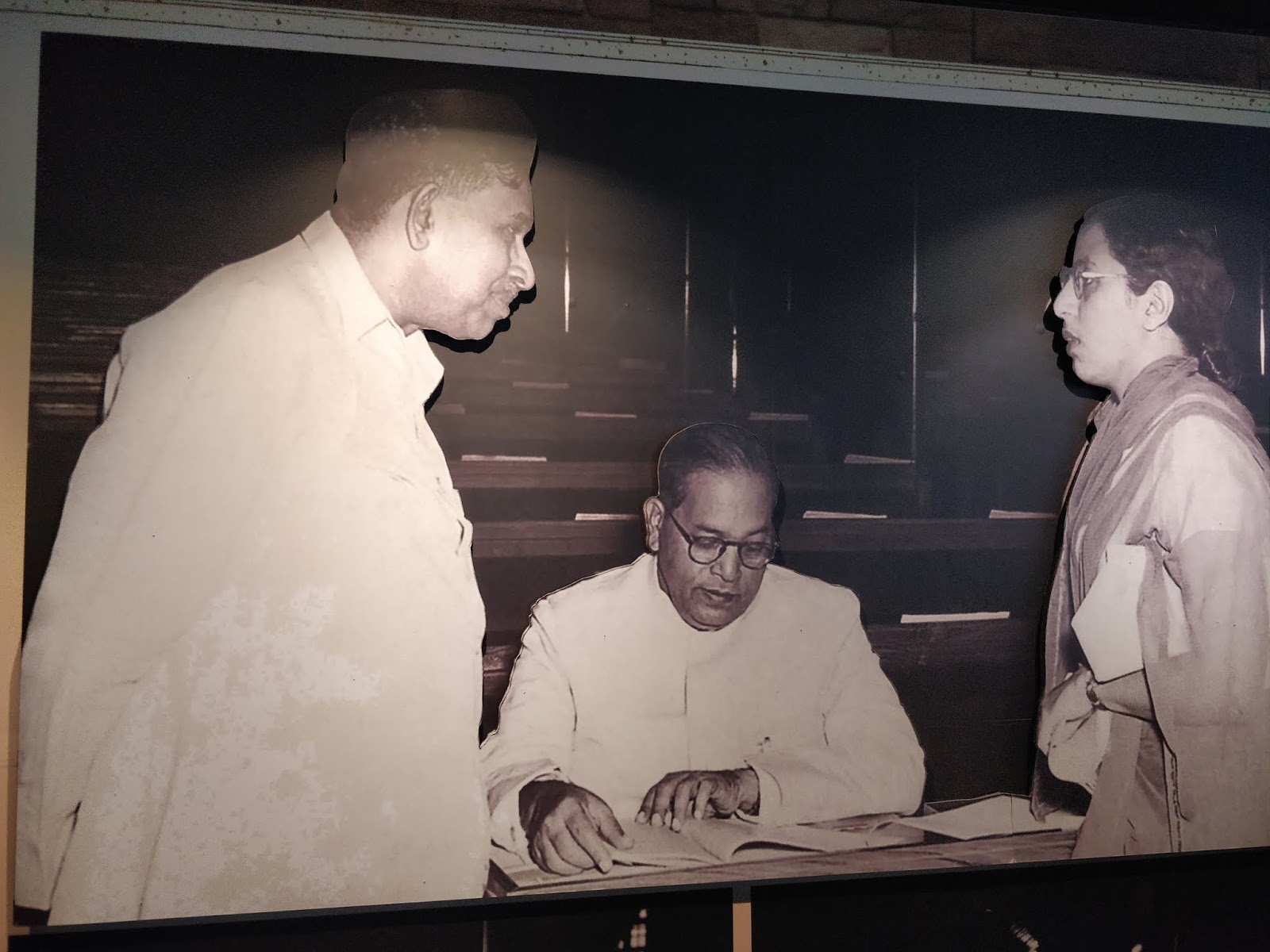 Visit to Dr B.R.Ambedkar memorial museum