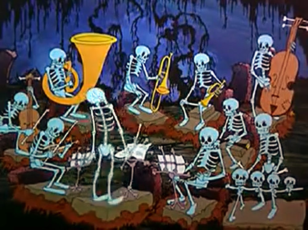 13: SKELETON FROLIC - Ub Iwerks - "A Color Rhapsody" (1937)