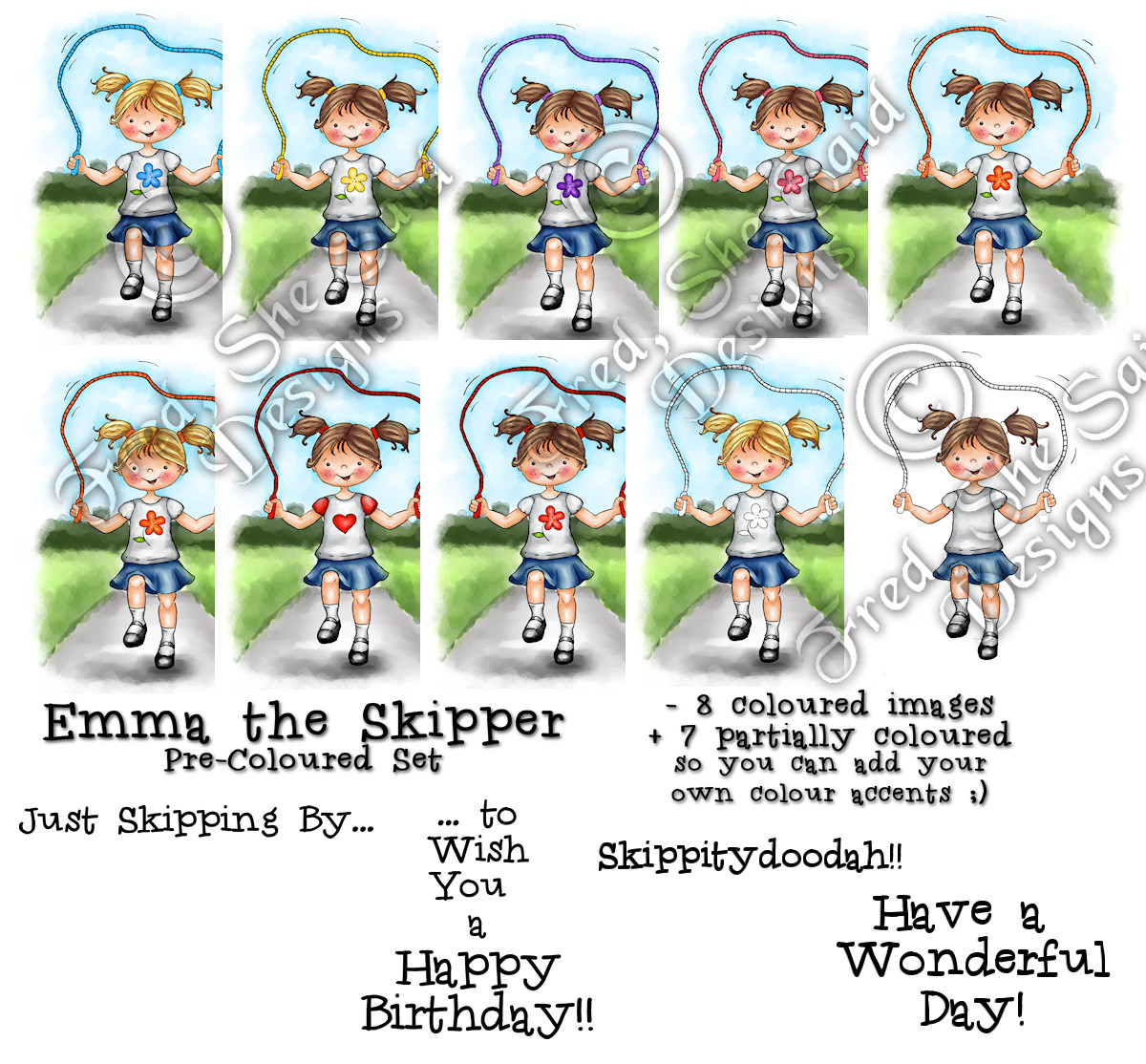 Fred, She Said Designs .... The Store: Emma The Skipper