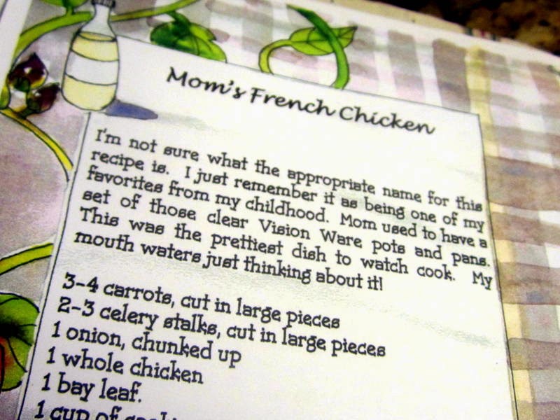There Will Be A $5.00 Charge For Whining: Mom's French Country Chicken