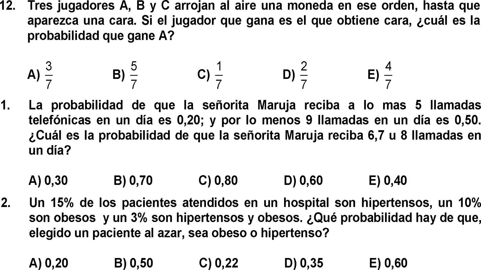 PROBABILIDADES PROBLEMAS RESUELTOS EN PDF