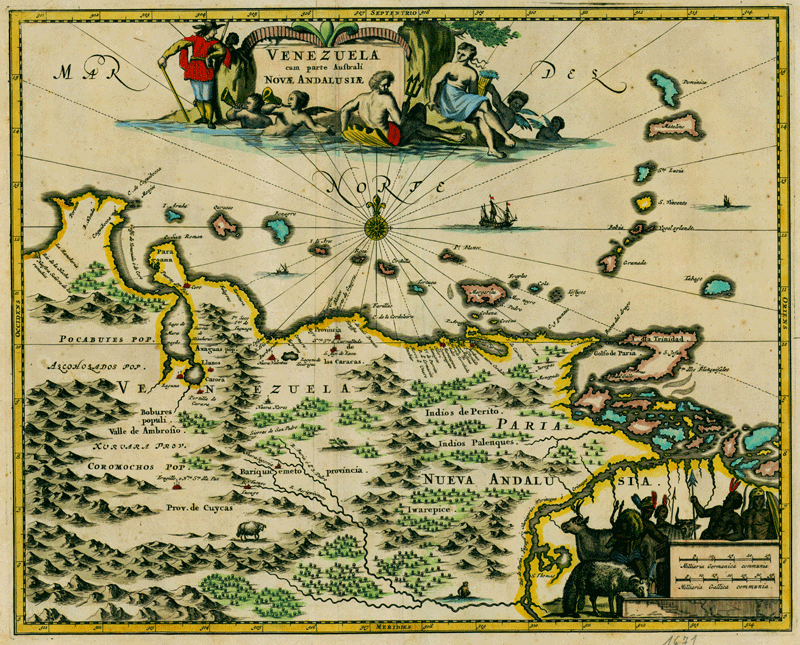 CON EL PROFESOR JUAN: MAPAS DE VENEZUELA HISTORICOS