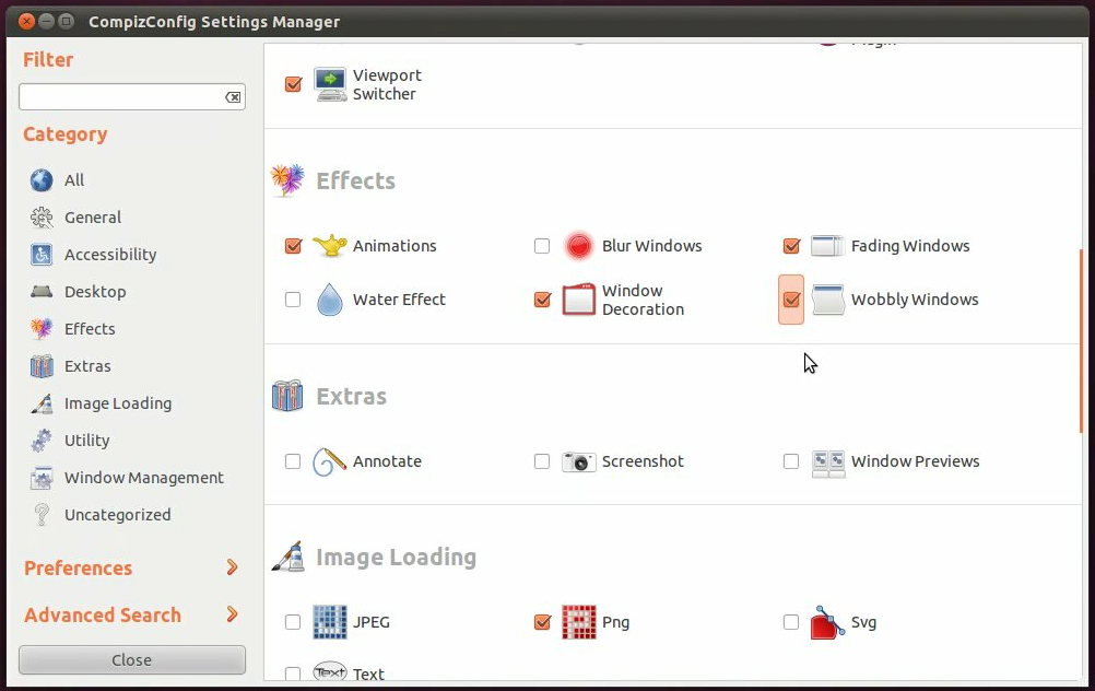 Ubuntu Simples: Todos os efeitos do Compiz no Unity