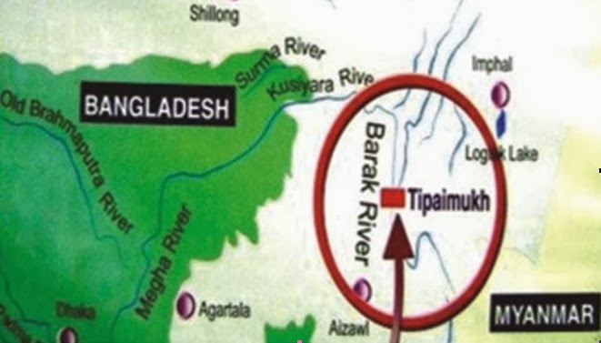 Tipaimukh High Dam on the Barak River | Sinlung