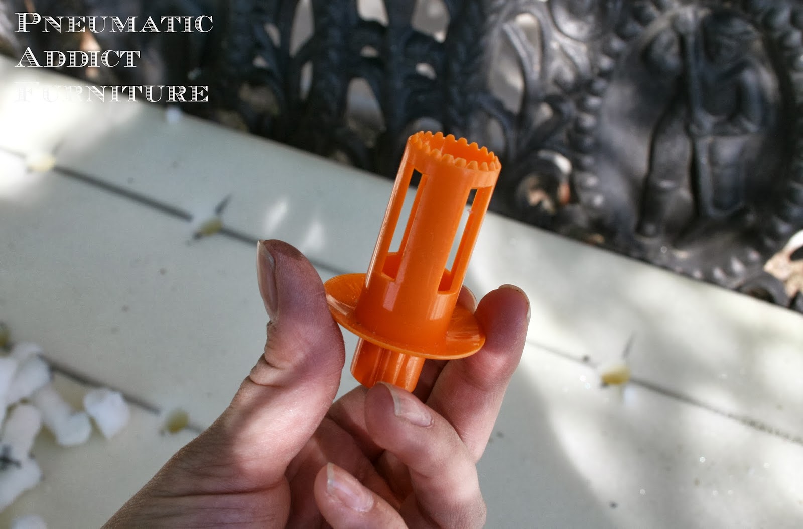 Coffee Table Turned Tufted Bench | Pneumatic Addict