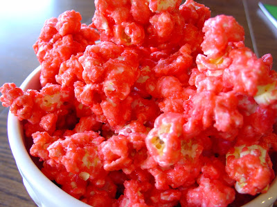 The Sisters Dish: Red Hot Cinnamon Candy Popcorn