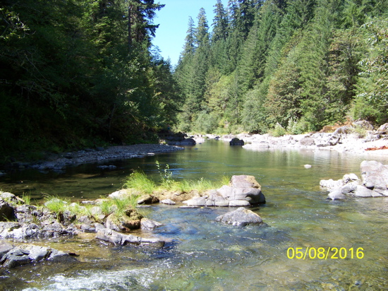 Okruchy: Quartzville Creek & Yellow Bottom Campground