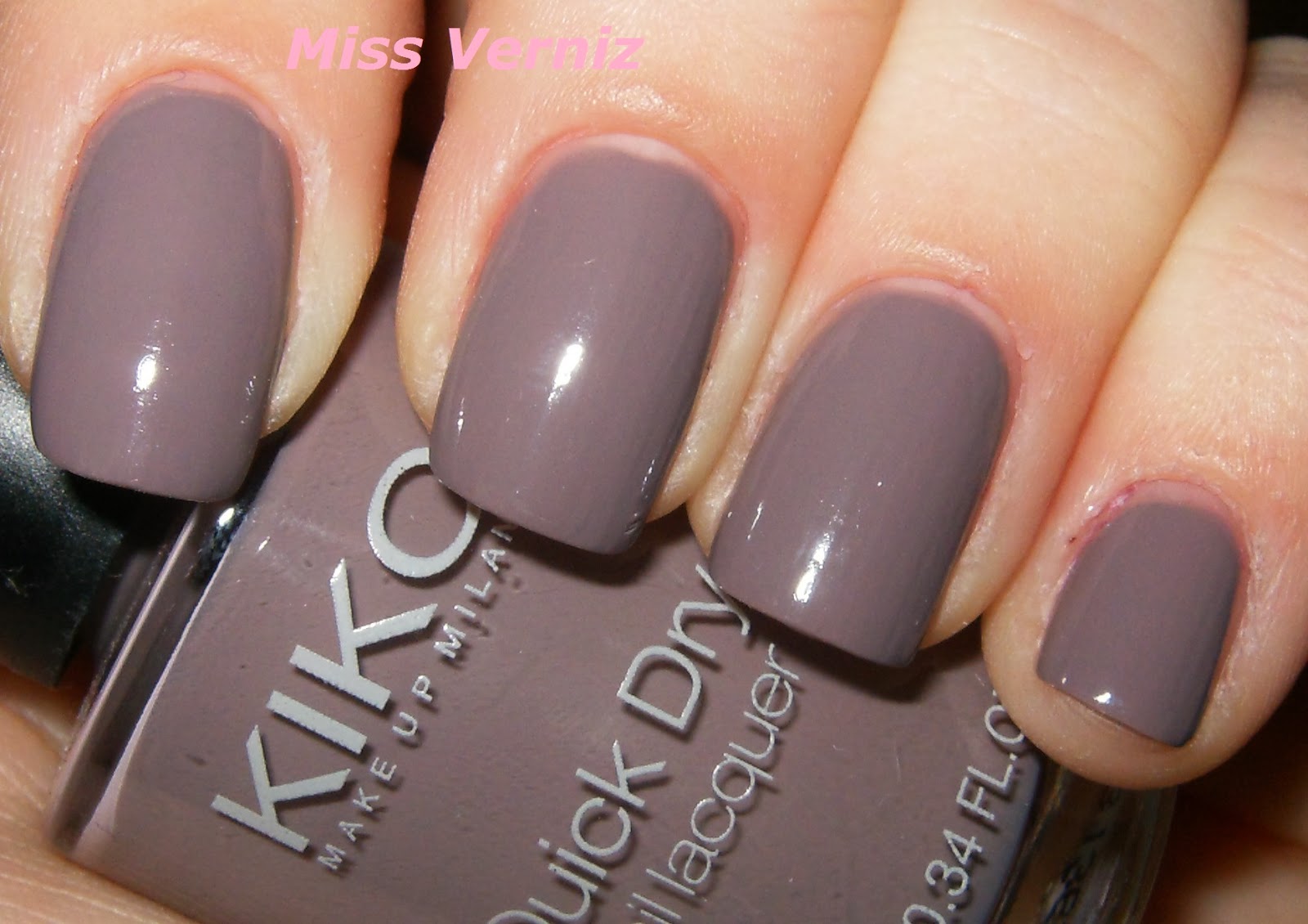 Ana_missverniz: Kiko Quick Dry Nail Lacquer Numero 817 : Light Taupe