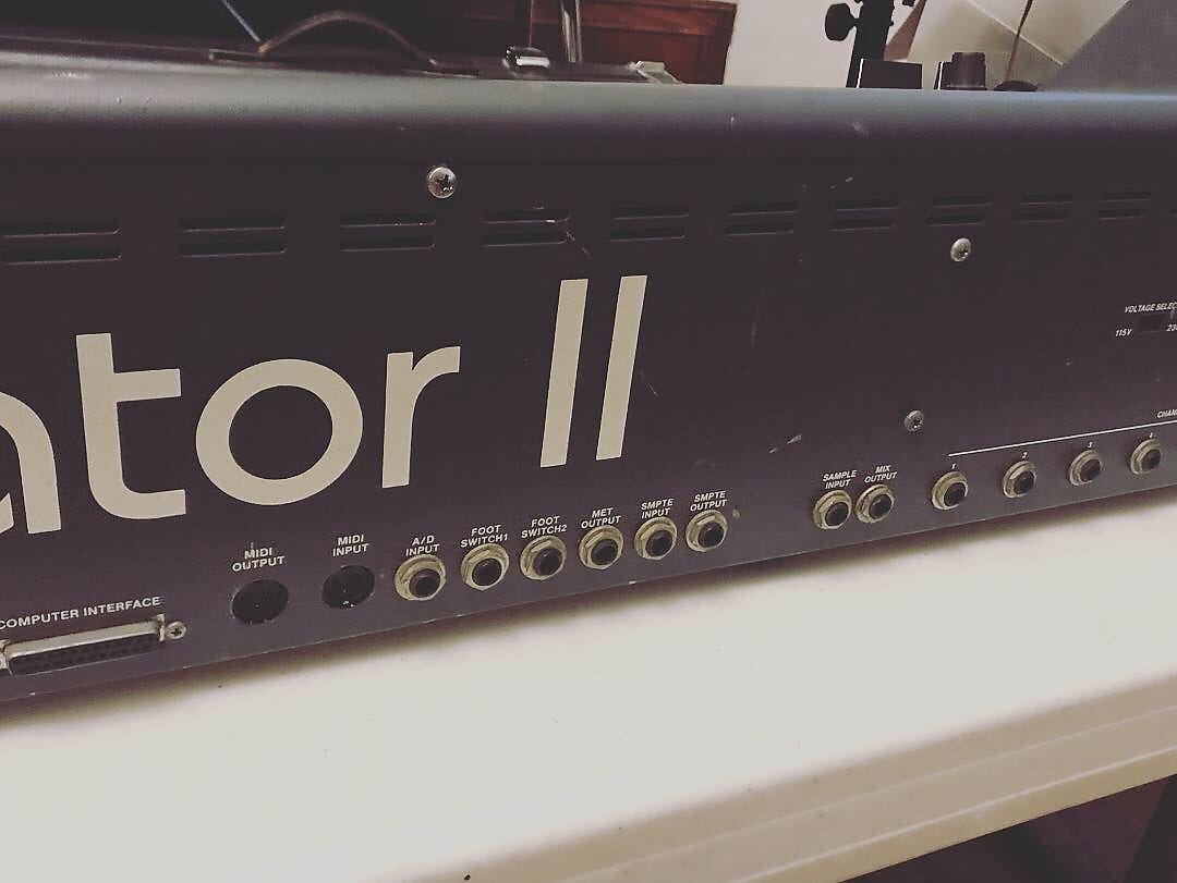 MATRIXSYNTH: E-MU Emulator II 2 Sampler w/ HXC