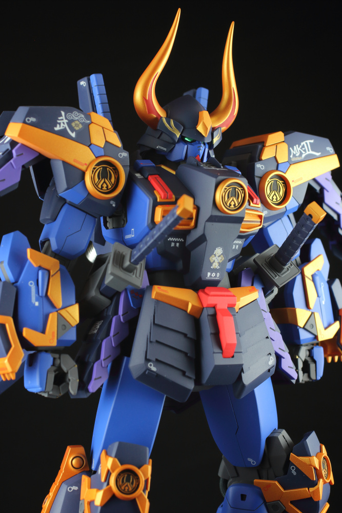 GUNDAM GUY: MG 1/100 Musha Gundam Mk-II - Painted Build