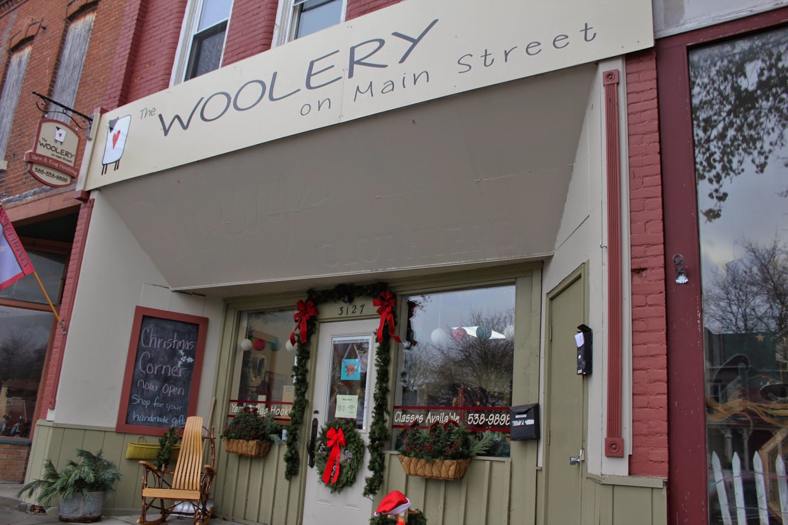 Reflections in the Window: The Woolery on Main Street~A Hometown Shop