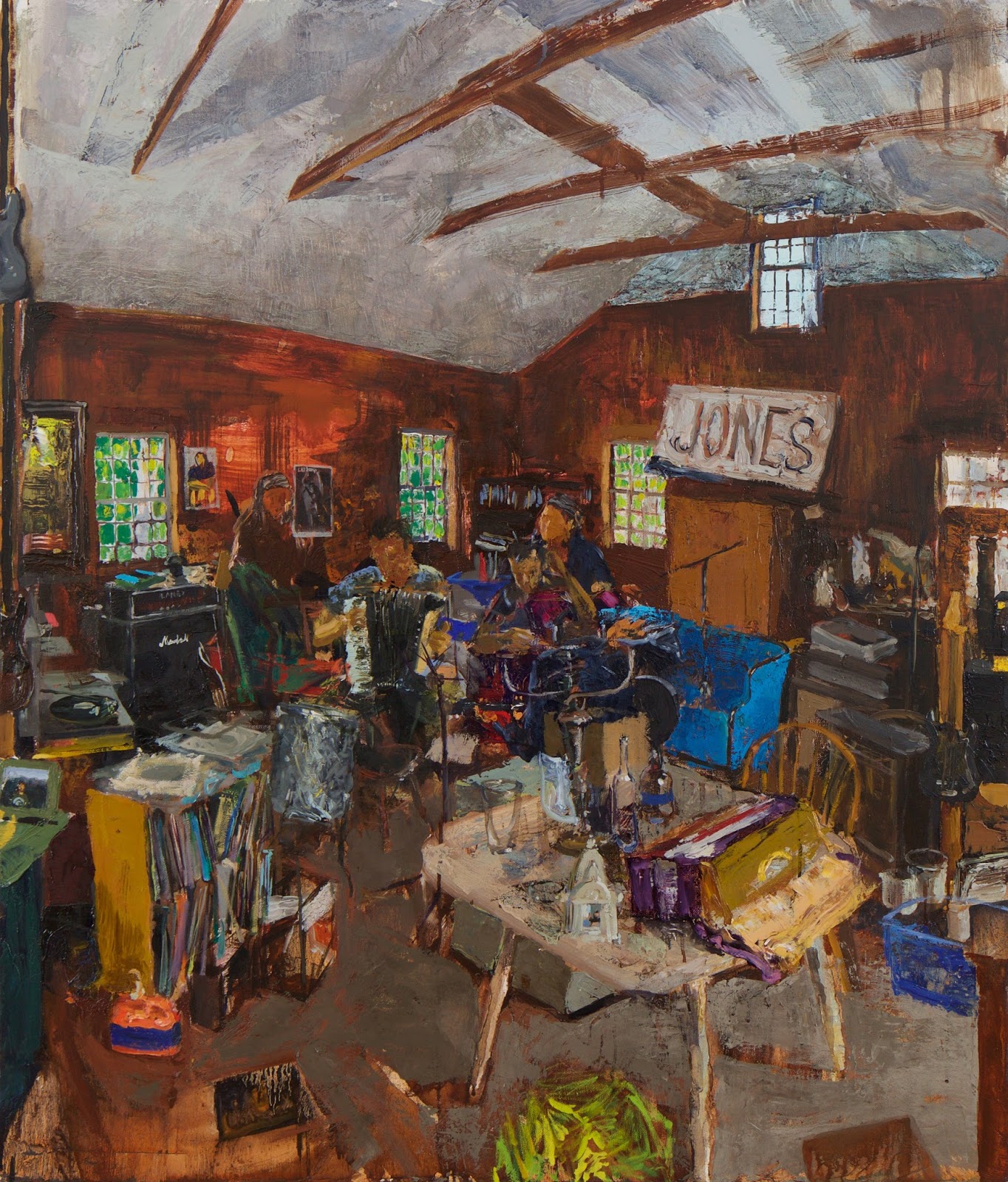 gideon bok's new paintings