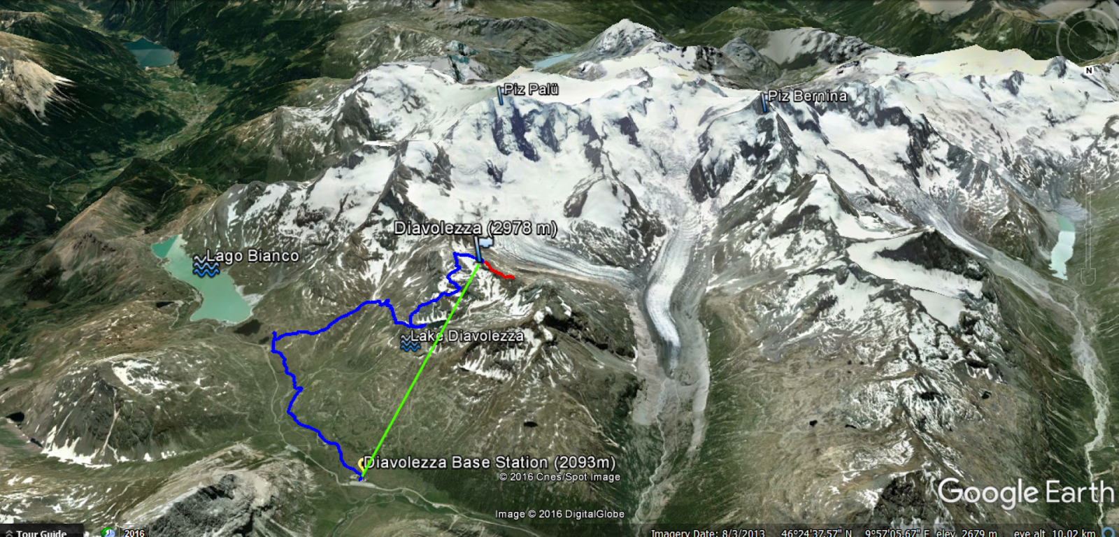 Hiking in Switzerland – Gabrielle and Urs: Hiking down Mount Diavolezza ...