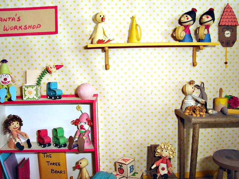 Molly Smith: Little Paper Toy Shop ~ Quilling