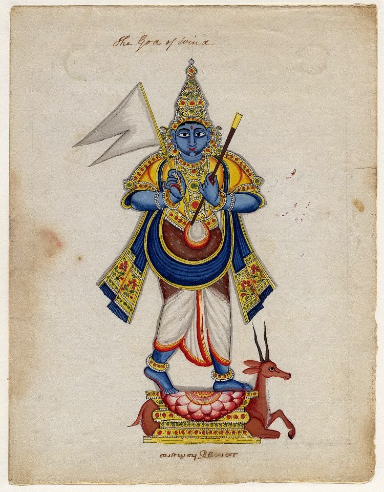 HiNDU GOD: VAYU DEVA , THE WIND GOD