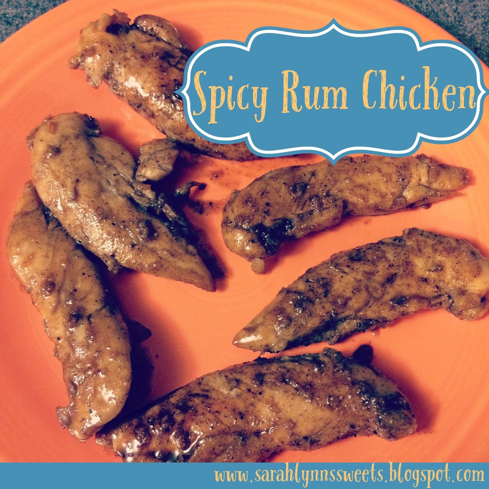 Spicy Rum Chicken