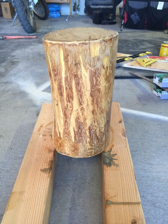 Diy Wood Log Side Table at Clinton Spears blog