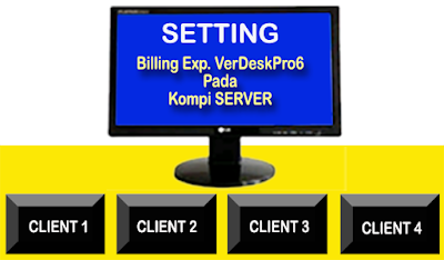 Cara Setting Billing WARNET Pada Server Lengkap