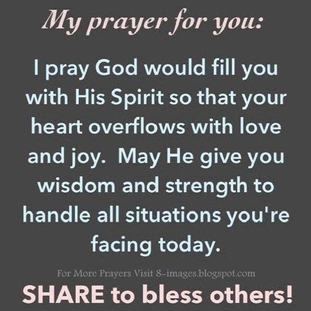 Prayer for Wisdom And Strength Through Holy Spirit. - Quotes