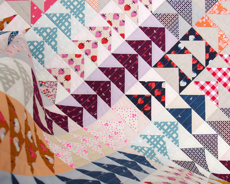 Red Pepper Quilts: Yours Truly - A Flying Geese Quilt