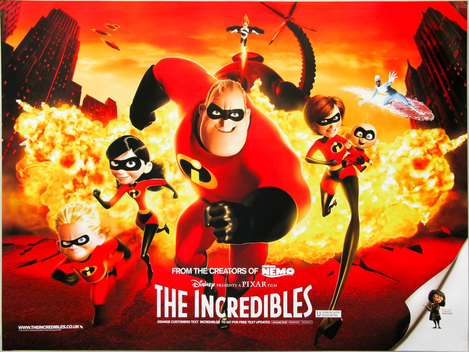 David's cave: My Favorite Films: The Incredibles (2004) (Saturday ...