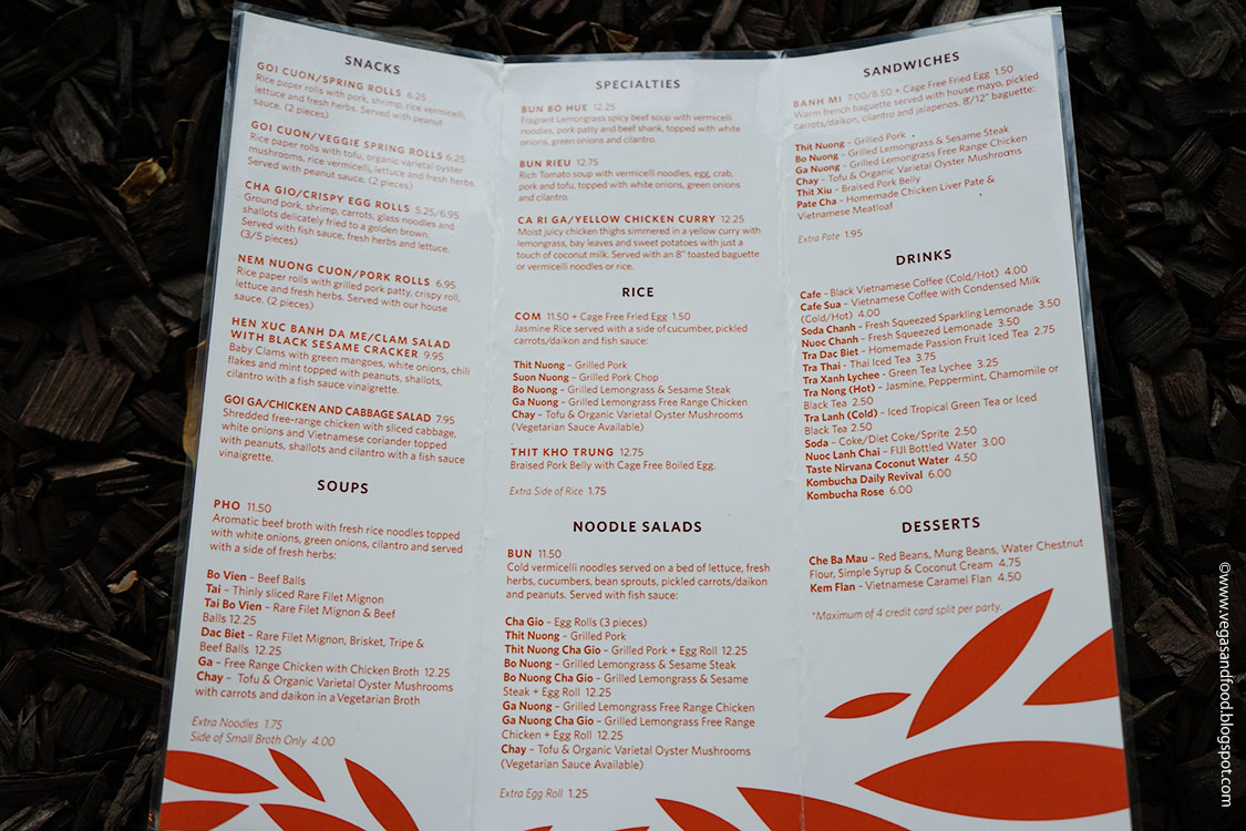 Nong La cafe - Los Angeles - Vegas and Food