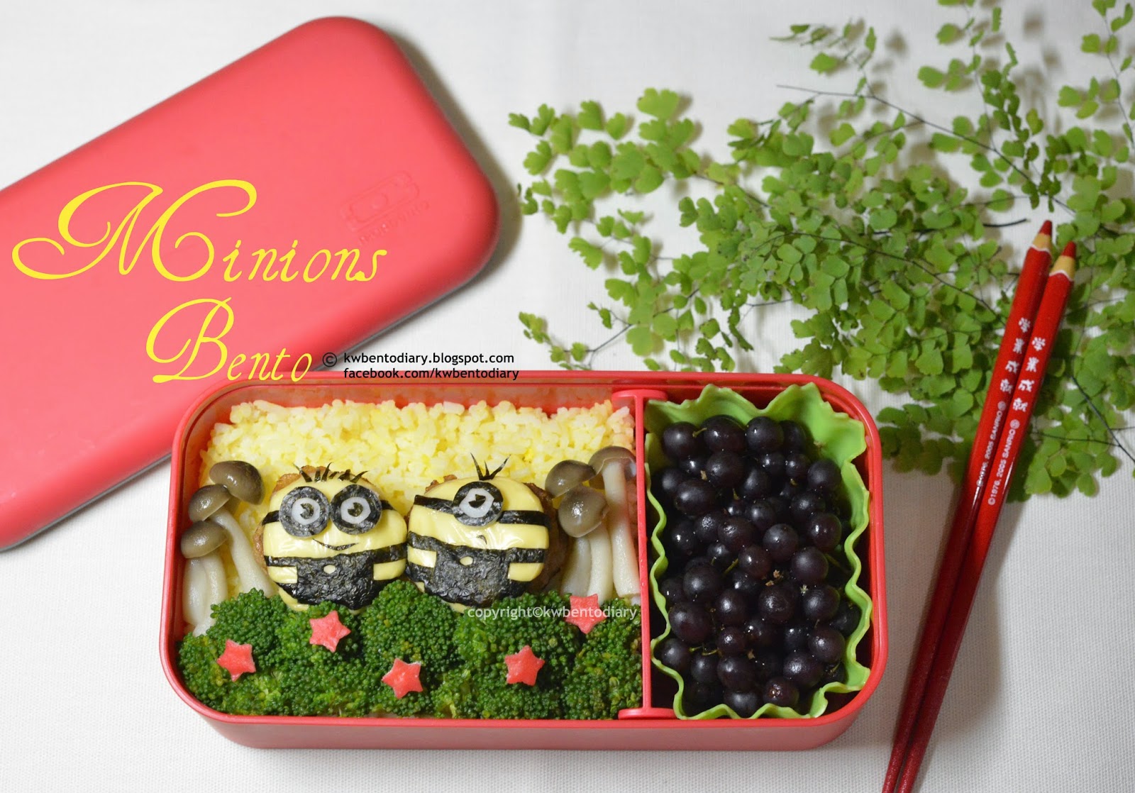 Karenwee's Bento Diary: Bento2014#Sep25~Minions Bento