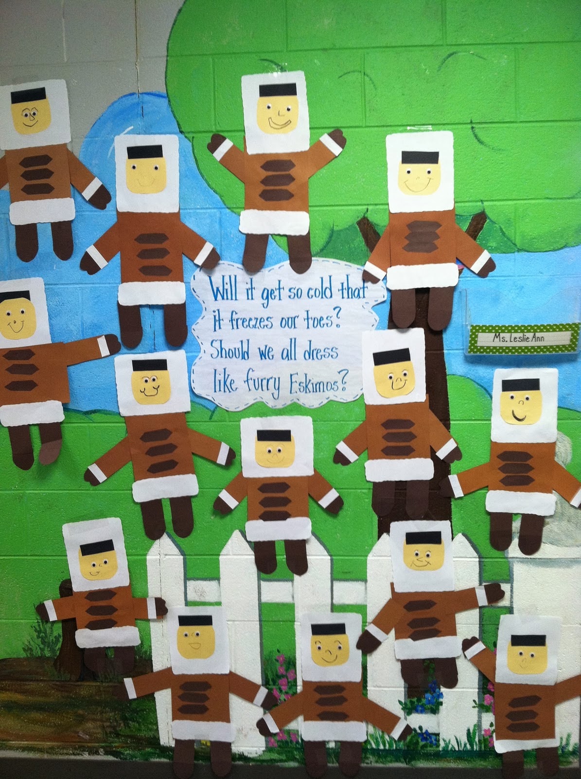 Life in First Grade: Eskimo Pattern Freebie