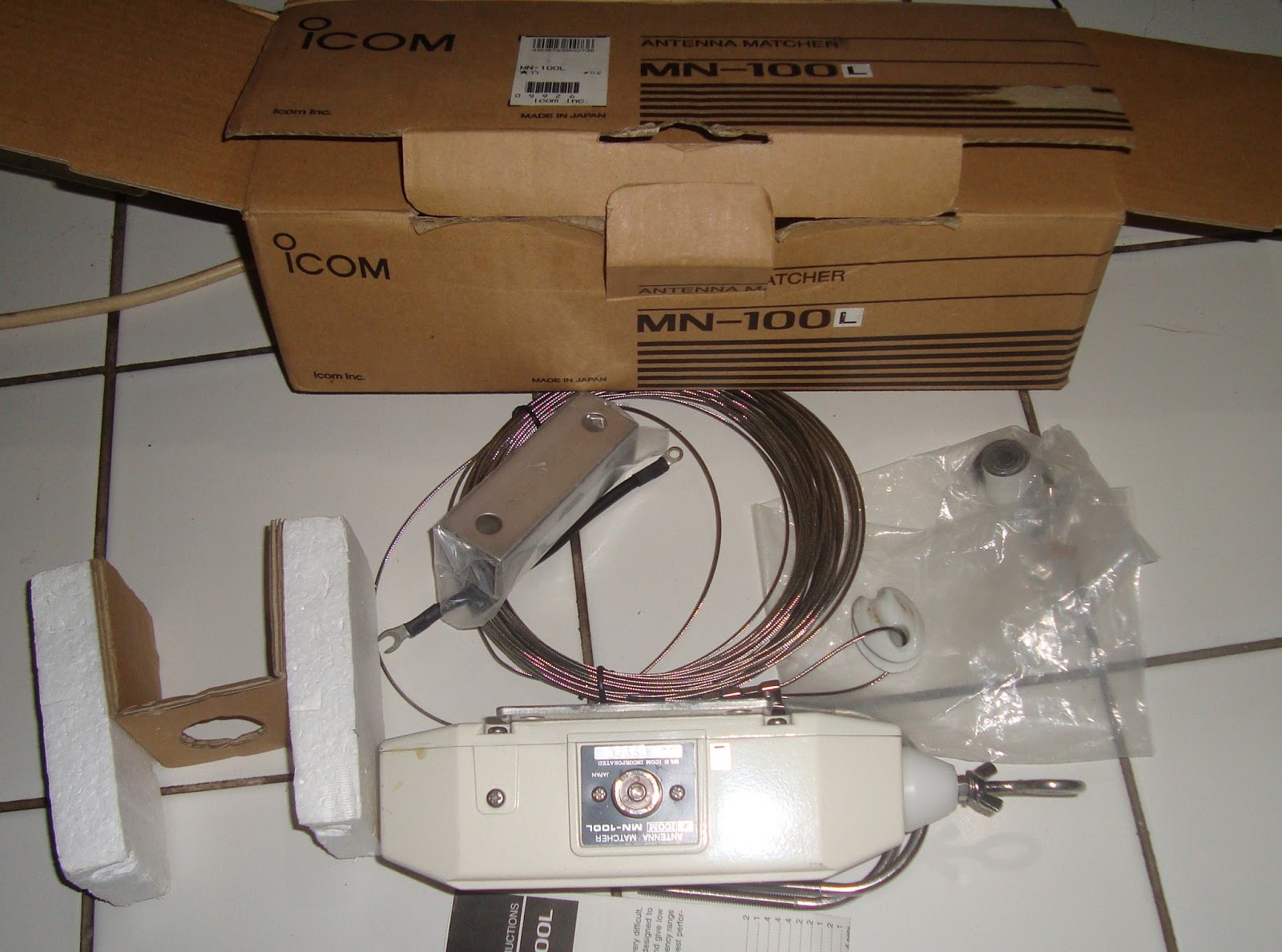 RADIO SELLER: Antenna All Band Icom MN-100 L 1,5- 30 MHz (New) Out of Stock