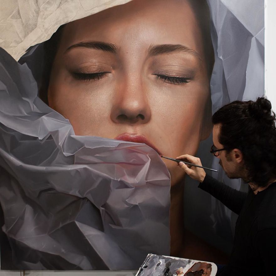 Mike Dargas - O artista das pinturas incrivelmente realistas - Paloma Viricio