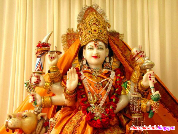 Maa Shera Wali HD Pics For Navratri Festival 2013 | Jai Mata Di Pics ...