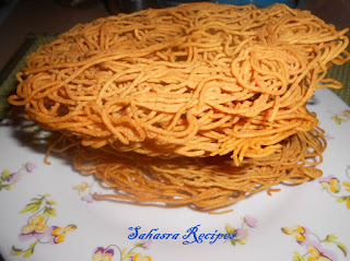 Sahasra Recipes: Spicy Murukku / Murukulu