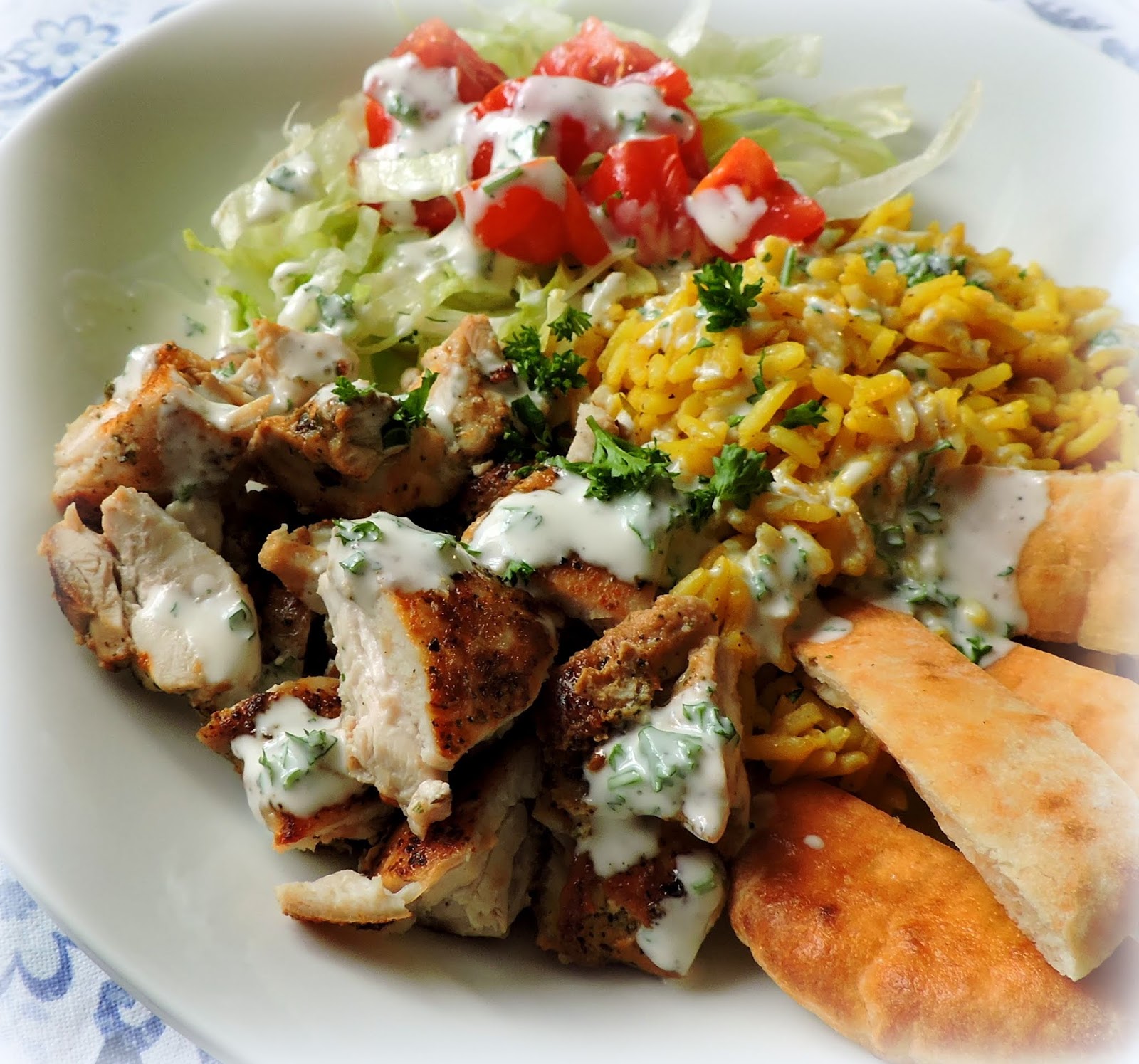 Street Cart Chicken & Rice | The English Kitchen