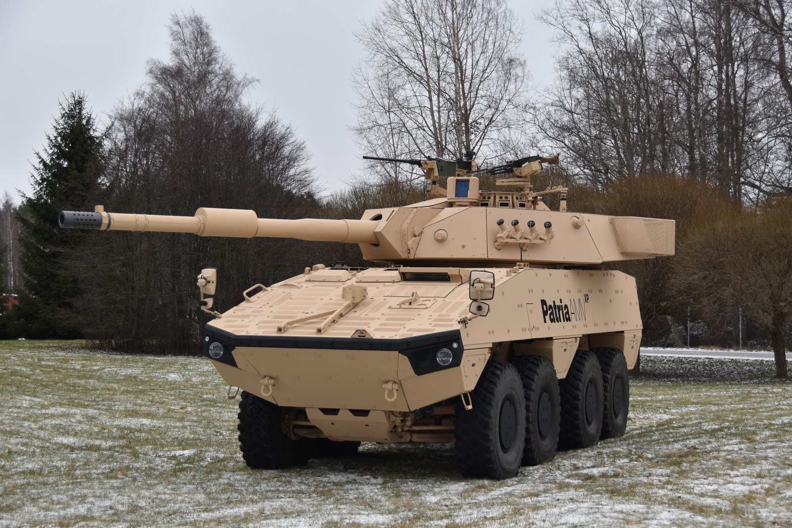 SNAFU!: Armor Porn...Patria AMV-Xp with 120mm Turret (Many Pics ...