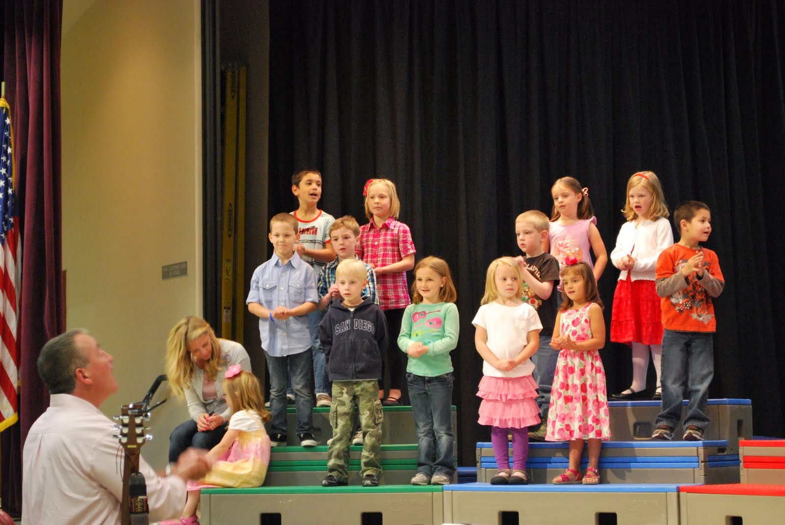 the white house at the right time: Kindergarten Music Concert