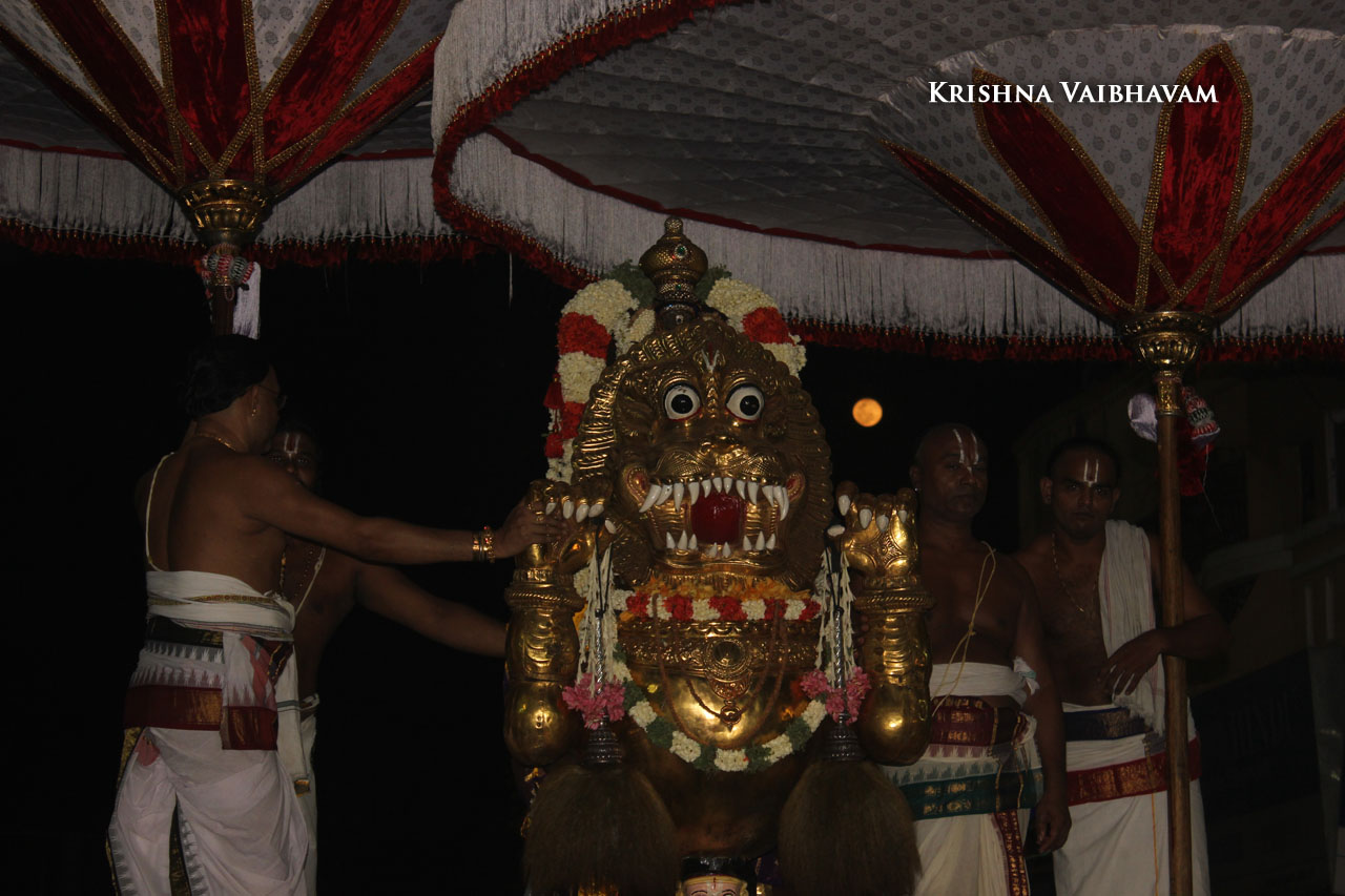 Krishna Vaibhavam: Day 02 Evening- Simha Vahanam - Chithirai ...