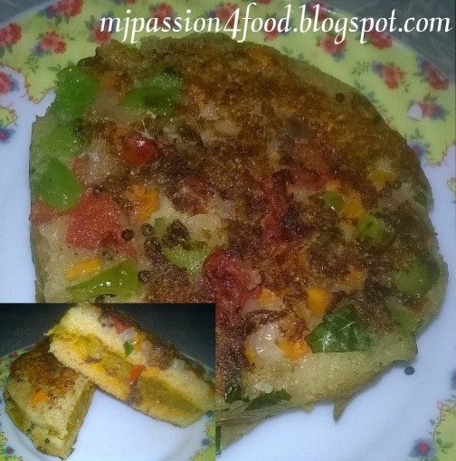 Stuffed Mini Uttapam