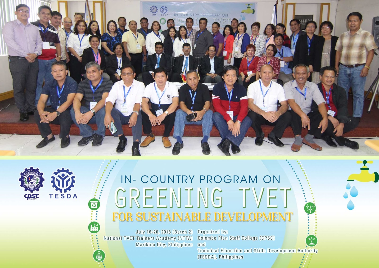 In-Country Training Program on Greening TVET for Sustainable ...