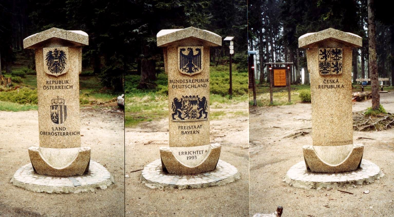 World borders - Fronteras del mundo: (Tri-point) Border between Austria ...