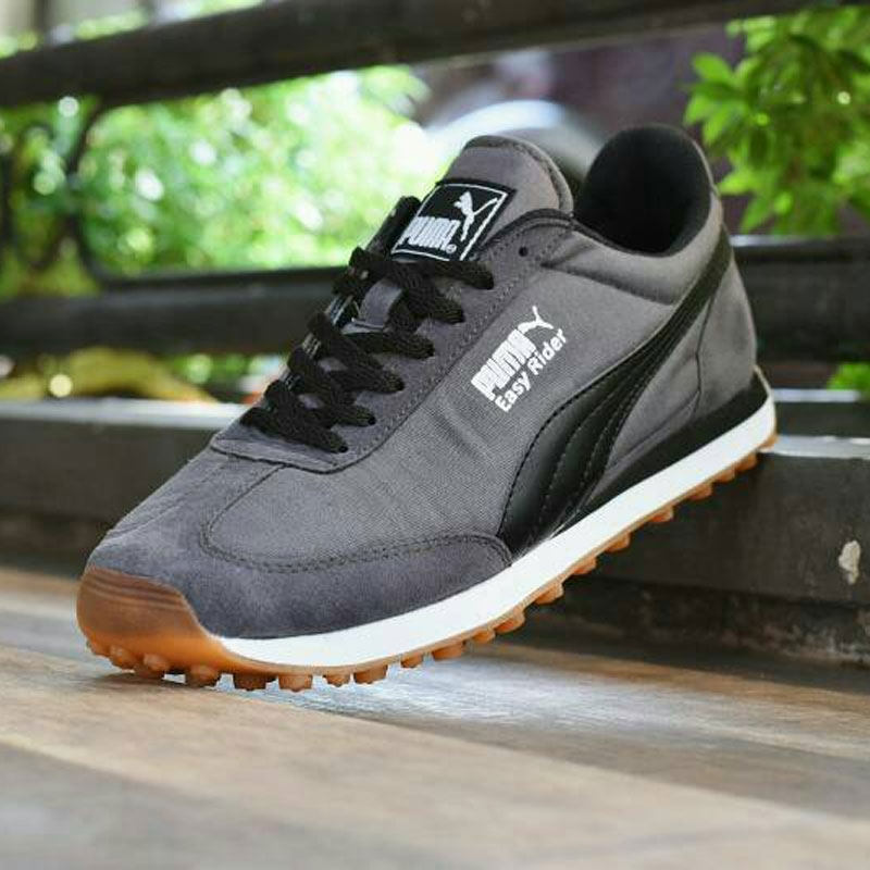 Puma Easy Rider Grey Black GOGS | Omsepatu.com