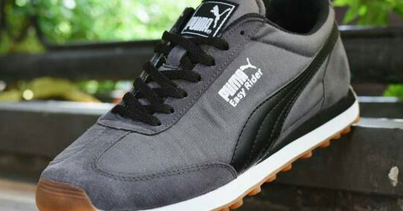 Puma Easy Rider Grey Black GOGS | Omsepatu.com