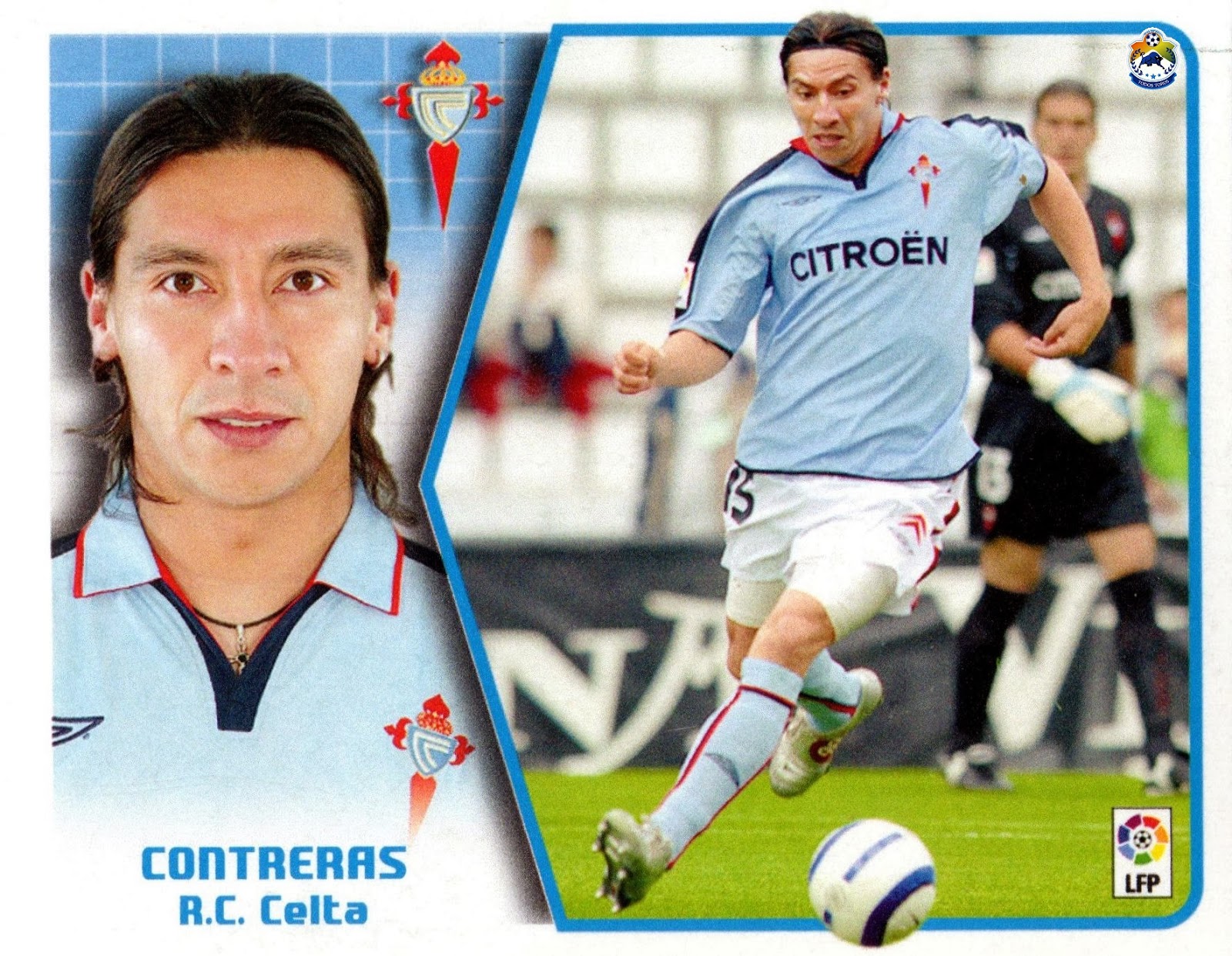 Futbolistas Chilenos en Álbumes Extranjeros: Pablo Contreras