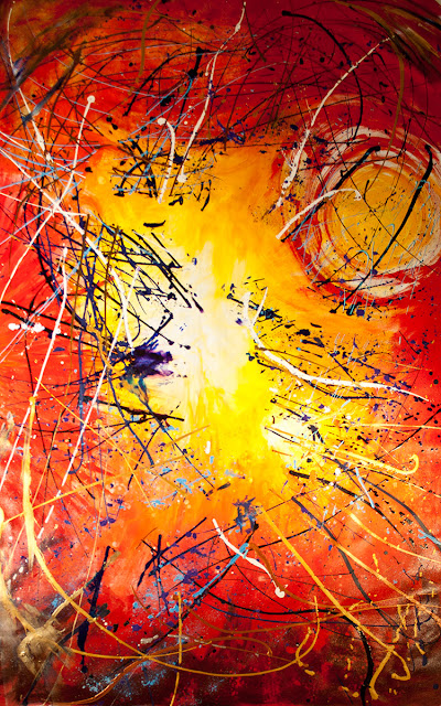 Gravity Painting: Gravity Painting #5: This One Deserves a Title