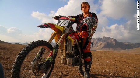 Meet the female motocross rider who wants to represent Iran ~ Bang ...
