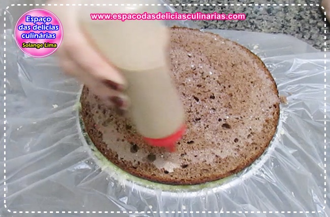 Como montar e rechear bolo na forma - Espaço das delícias culinárias