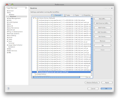 OBSCURED CLARITY: Java One-Jar Example Using Ant and Eclipse